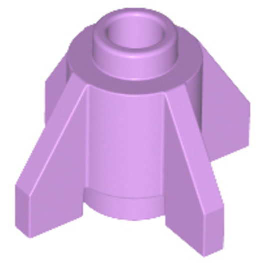 LEGO PART No: 4588 (ชิ้นส่วนเลโก้) Brick, Round 1 x 1 with Fins ...