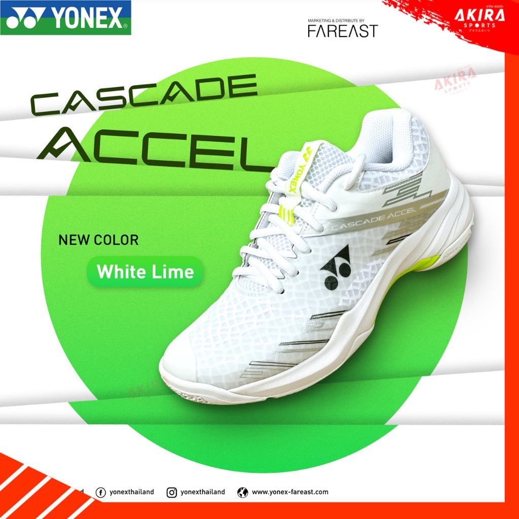 YONEXรองเท้าแบดมินตัน YONEX Power Cushion CASCADE ACCEL สีใหม่ 2024 | Shopee Thailand