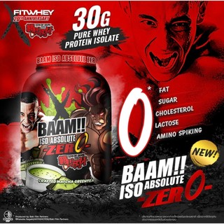 BAAM ISO ABSOLUTE ZERO 8 LB เวย์โปรตีน เพิ่มกล้ามเนื้อ ลดไขมัน | Shopee ...