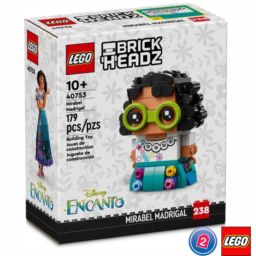 เลโก้ LEGO BrickHeadz 40753 Mirabel Madrigal | Shopee Thailand