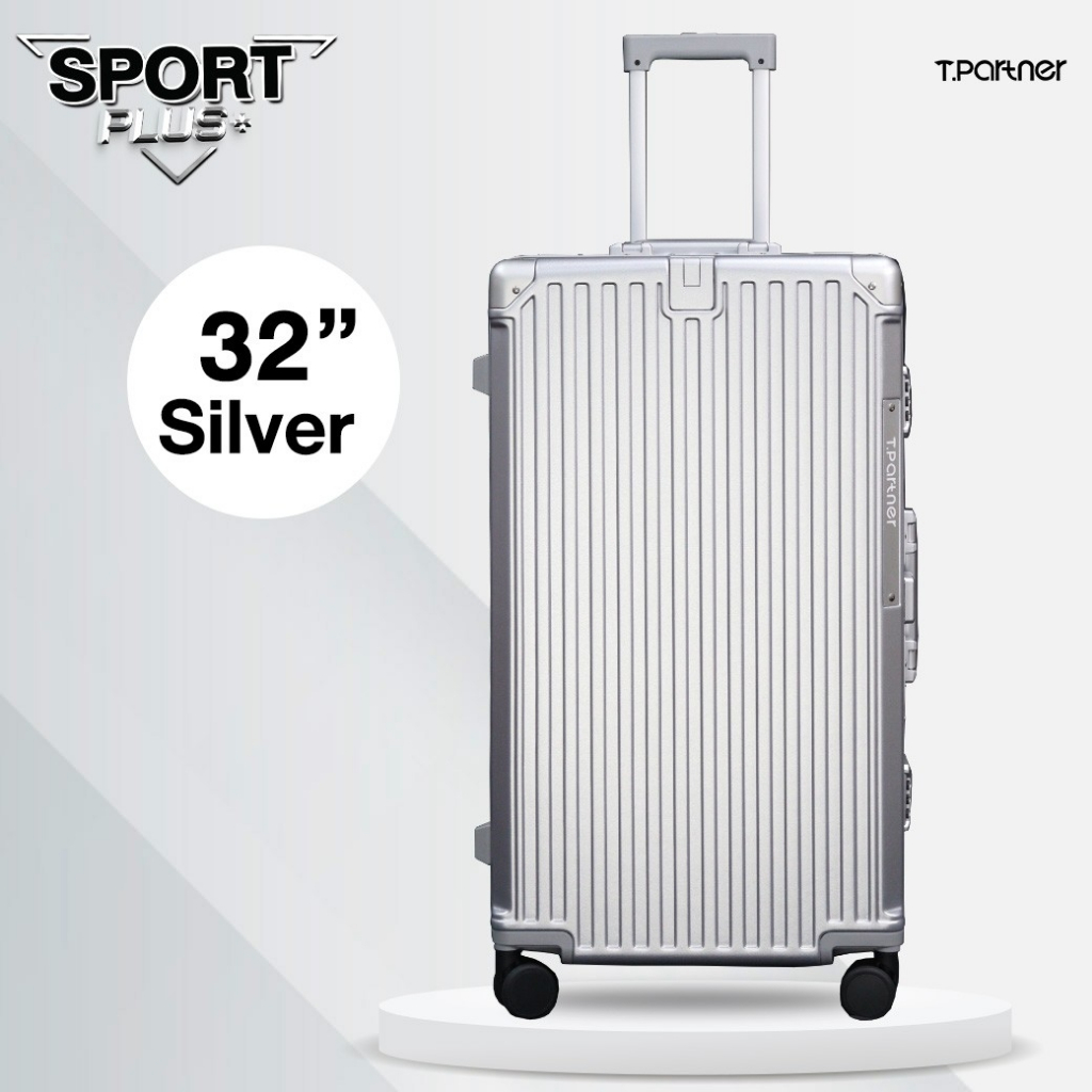 [รับประกัน3ปี] Tpartner กระเป๋าเดินทาง Sport Plus ทรงถังเฟรมอลูมิเนียม บอดี้ PC 100% | Shopee ...
