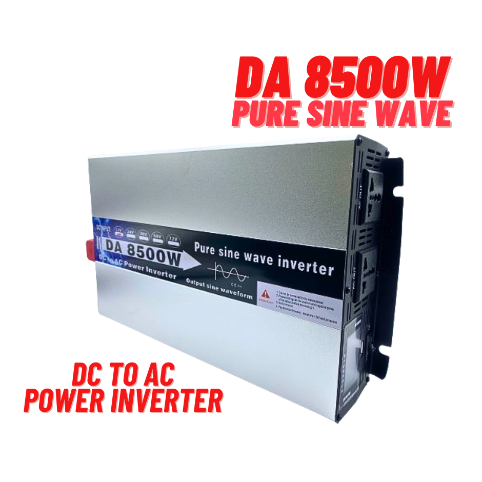 DA inverter 8000W/8500W 12v/24V/48V ตัวแปลงไฟ เครื่องแปลงไฟแบตเป็นไฟ ...