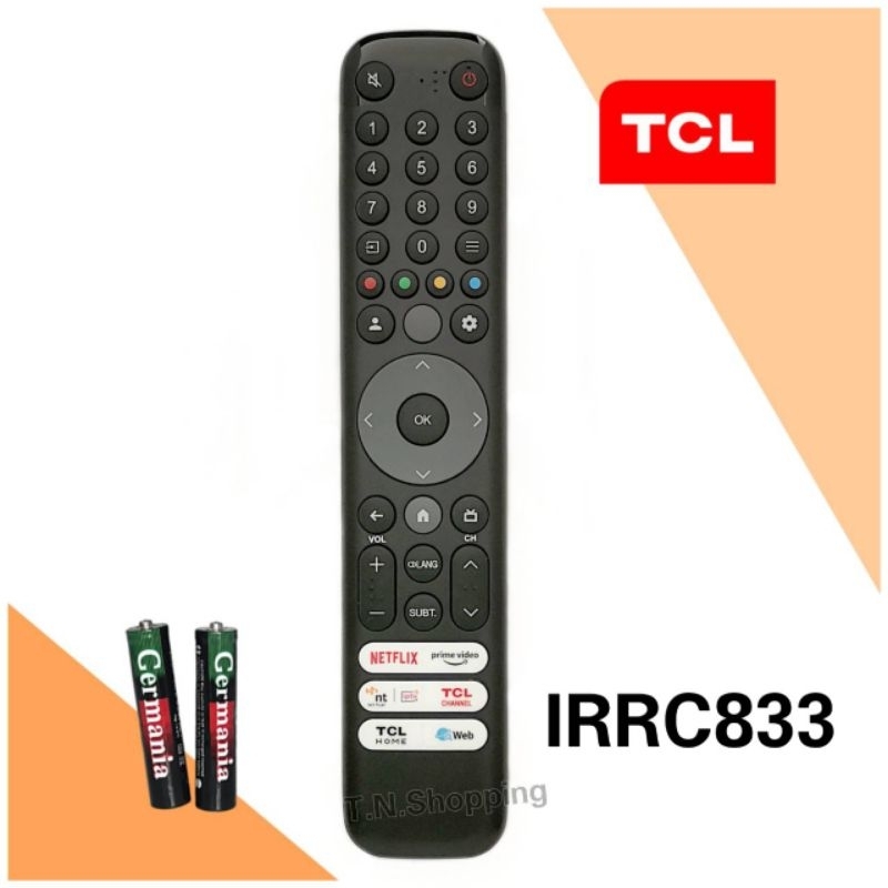 รีโมททีวี LCD/LED Smart TV ยี่ห้อ TCL รุ่น RC833 (ไม่มีคำสั่งเสียง ...