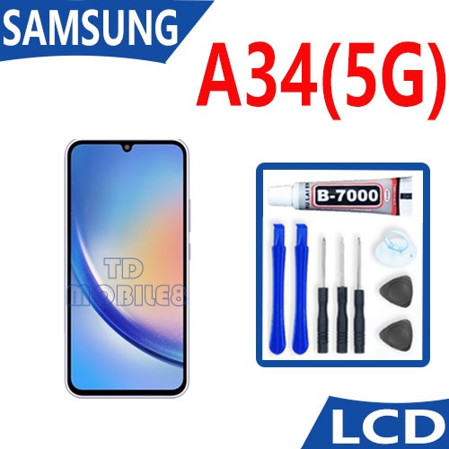 หน้าจอ samsung galaxy A34 (5G) LCD screen Display touch จอ+ทัช จอพร้อม ...