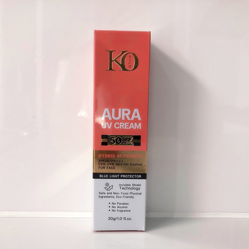 เคโอ ริช ออร่า ยูวี ครีม 30 ก. KO Rich Aura UV Cream | Shopee Thailand