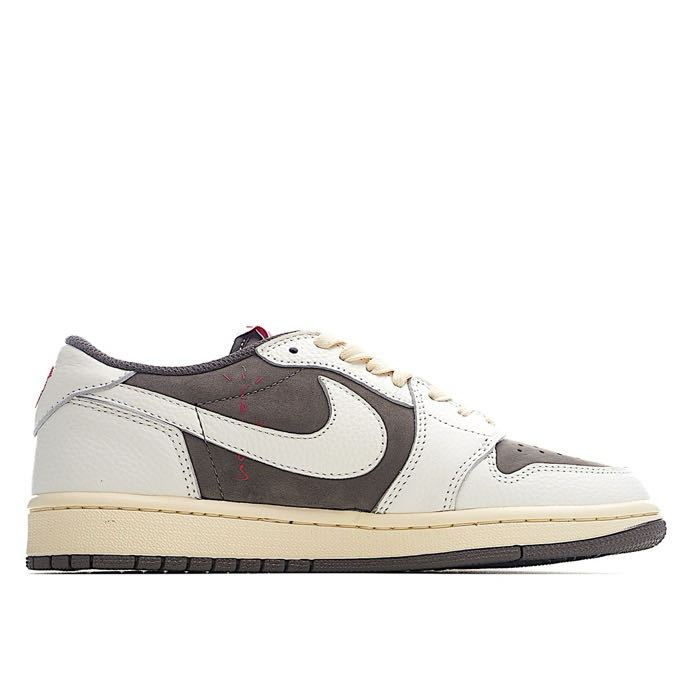 Travis Scott x Fragment x Air Jordan 1 Low lightning undercut low top ...