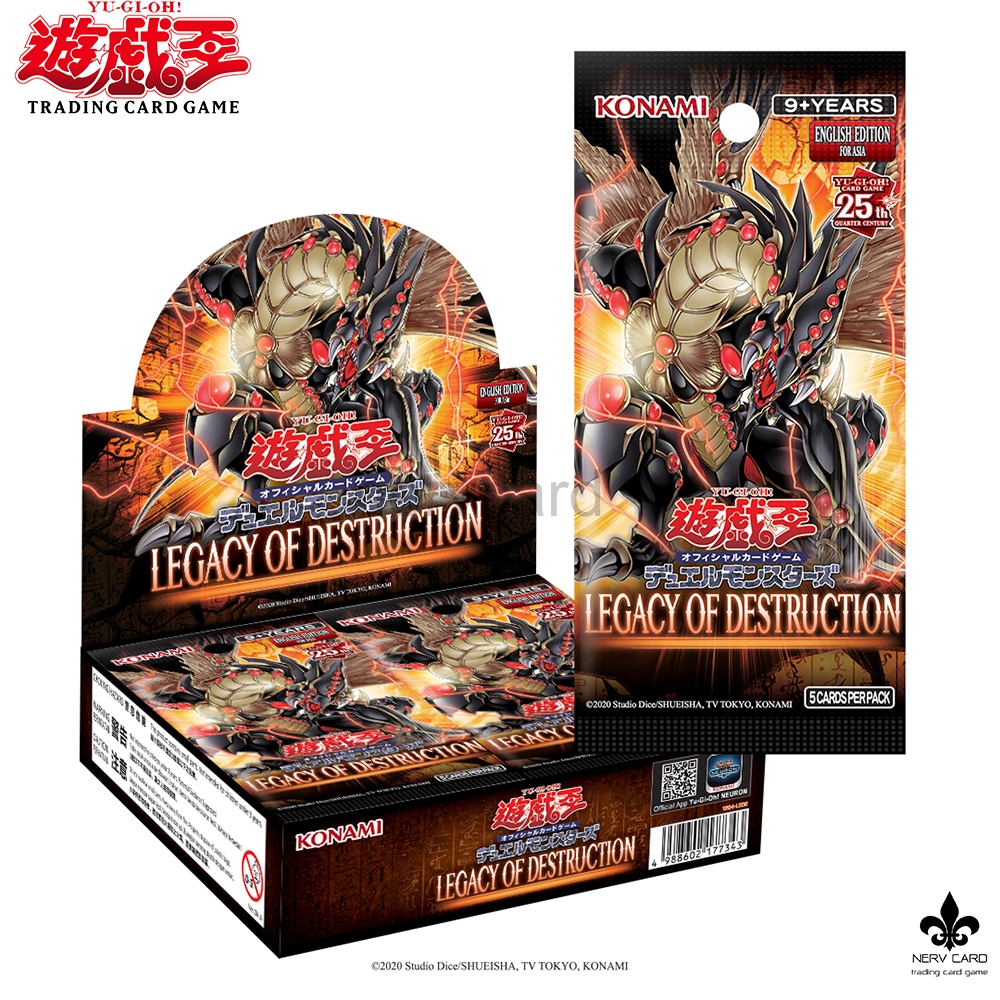 [Yugioh] Legacy of Destruction Booster Box+1bonus pack [LEDE] การ์ดยูกิ ลิขสิทธิ์แท้ ภาษาอังกฤษ ...