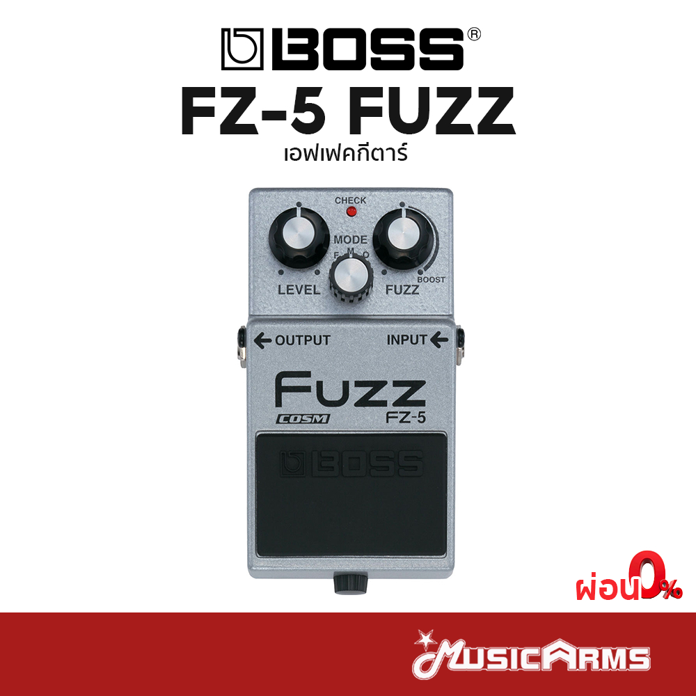 Boss FZ-5 Fuzz เอฟเฟค Boss FZ-5 Fuzz เอฟเฟคกีตาร์ Music Arms | Shopee ...