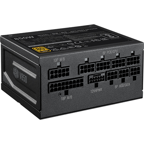 Cooler Master SFX V850 850W ATX 3.0 Power Supply 80 Plus Gold Black ...
