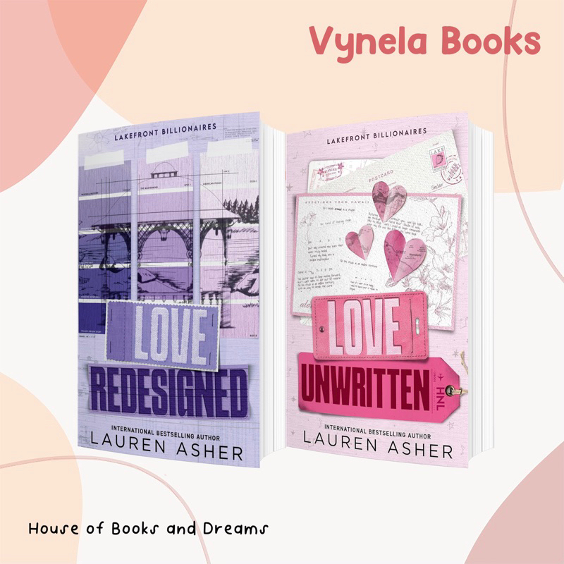 VYNELA (หนังสือภาษาอังกฤษ) LOVE REDESIGNED / LOVE UNWRITTEN (LAKEFRONT ...