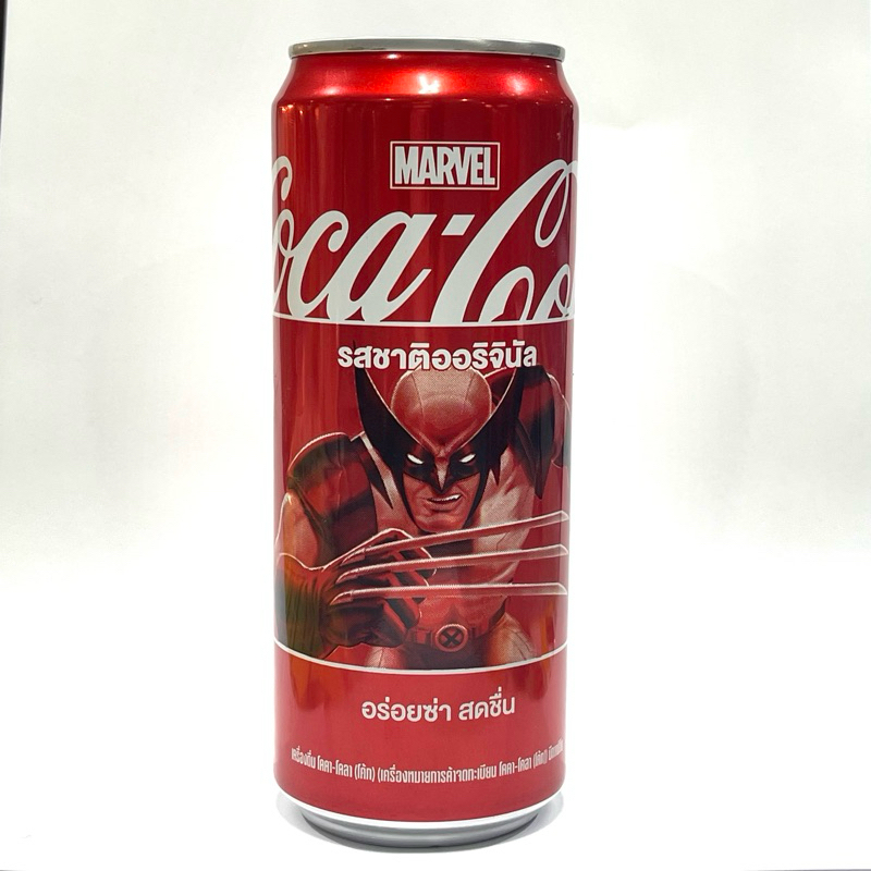 Coke Can Marvel Wolverine เจาะน้ำออกแล้ว เหมาะสำหรับสะสม กระป๋องโค๊กมา ...