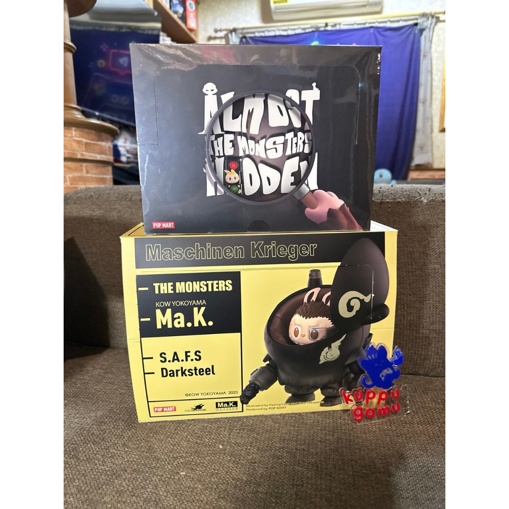 [พร้อมส่งยก Box] Labubu Monsters MA.K Almost Hidden แยกกล่อง ยังไม่แกะ ...