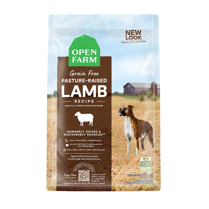 อาหารสุนัข Open Farm สูตร Grain Free Pasture-Raised Lamb Recipe ขนาด 1. ...