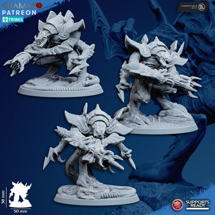 [Grimdark Future] Cosmic Devourer - Swarm Guards (ranged) | Shopee Thailand
