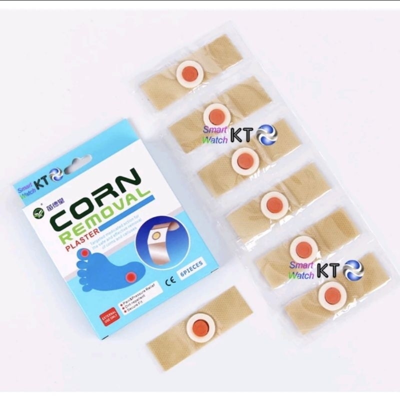 Corn Remover Patch แผ่นแปะ หูด ตาปลา 6 ชิ้น/กล่อง | Shopee Thailand