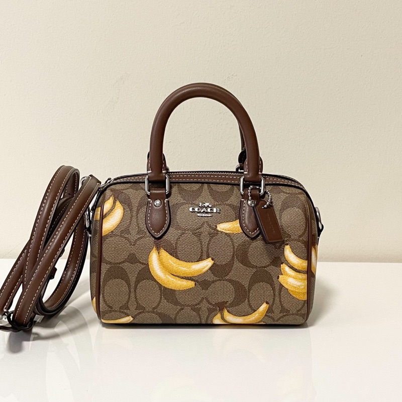 รุ่นใหม่และรุ่นเก่า Coach Mini Rowan Crossbody In Signature Canvas C9947 CH469 C0960 | Shopee ...