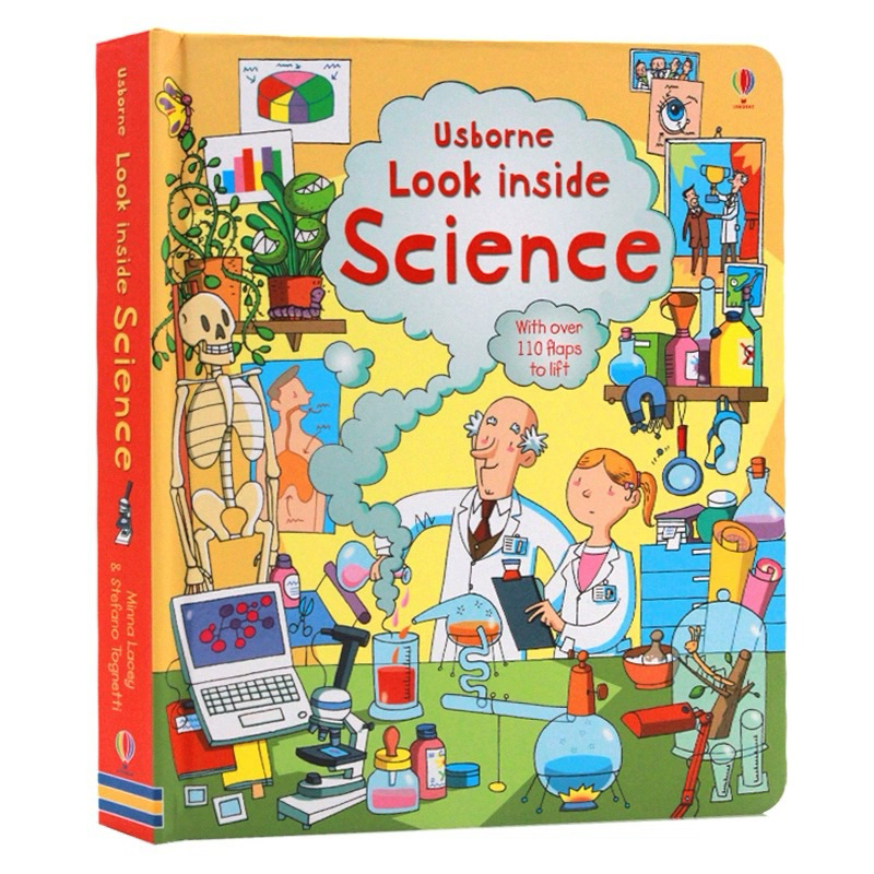 Usborne Look Inside Science, with Over 110 Flaps to Lift, Hardcover ...