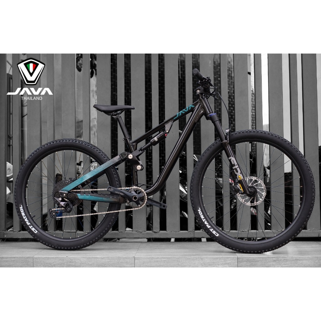 NEW จักรยานเสือภูเขา Full-Suspension JAVA SABBIA ชุดเกียร์SHIMANO DEORE12sp | Shopee Thailand