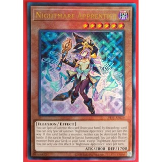 Yu-Gi-Oh [Asia-Eng] Nightmare Apprentice [LEDE-AE029](Ultimate Rare ...