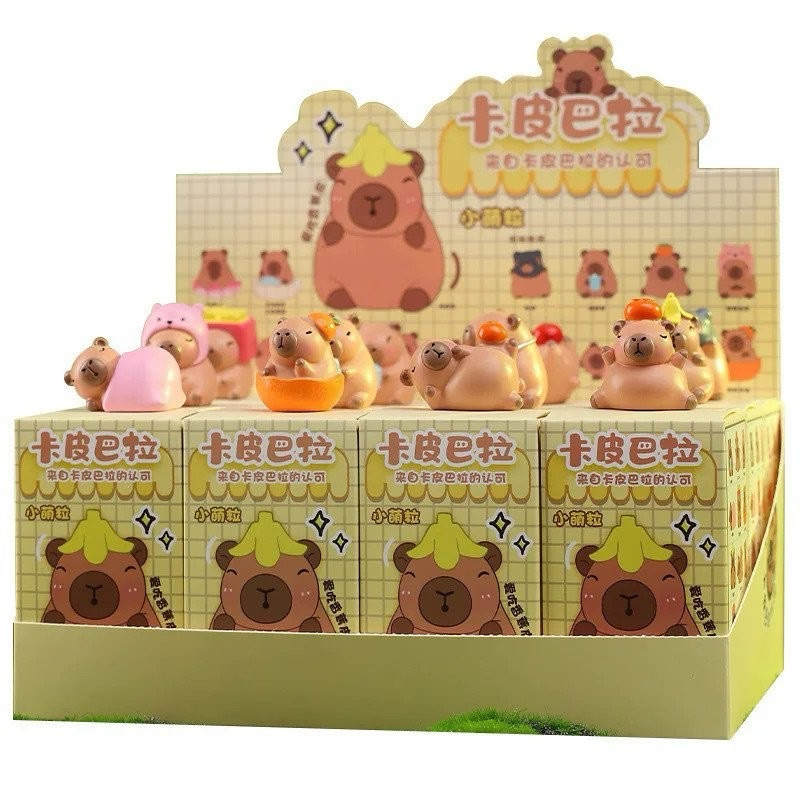 ยกBOxกล่องสุ่มCapybara Surprise คาปิบาราจําลองพร้อมส่งในไทย | Shopee ...