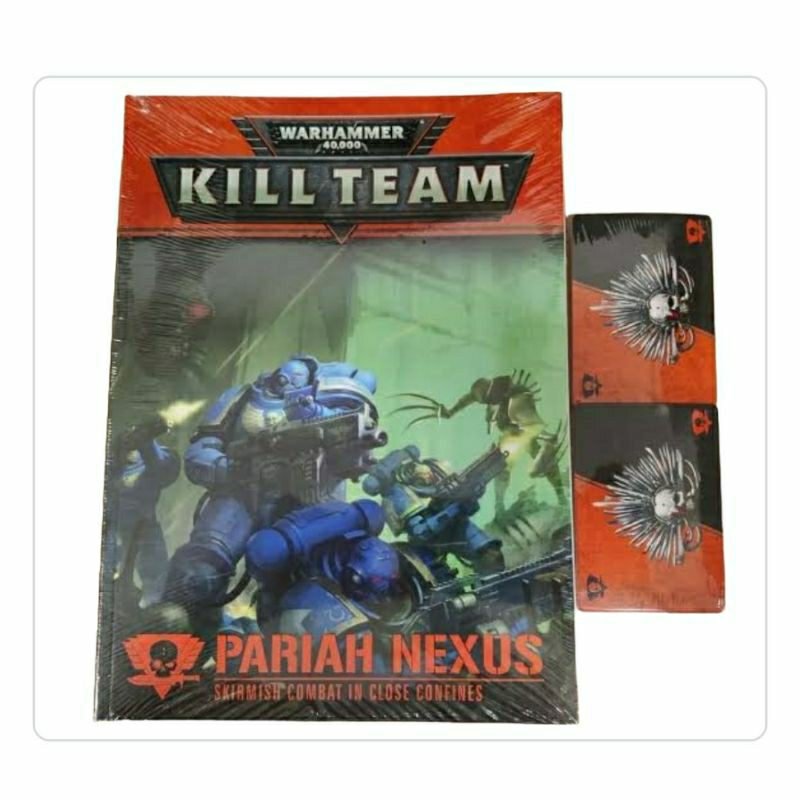 BOOK RULE and CARD from KILL TEAM PARIAH NEXUS box 40k WARHAMMER ...