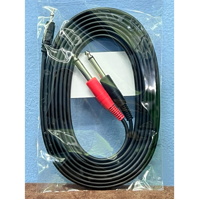 Dynacom J-015 MIC MONO 2C+TR ST IC สายนำสัญญาณ เชื่อมต่อภาพและเสียง ...