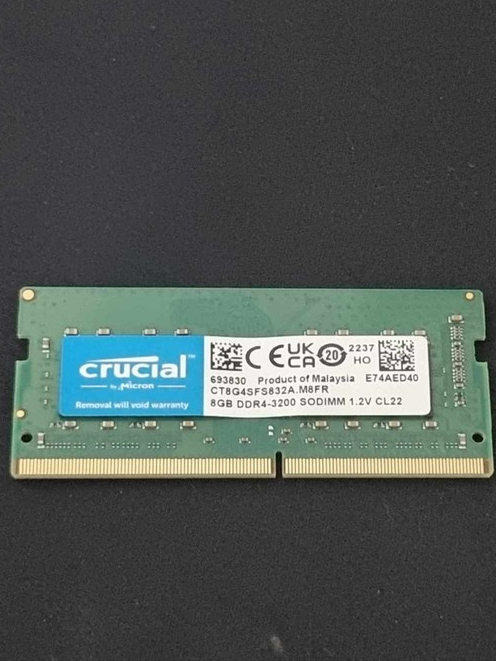 Crucial Ram 8 GB DDR4-3200 แรม Notebook มือสอง | Shopee Thailand