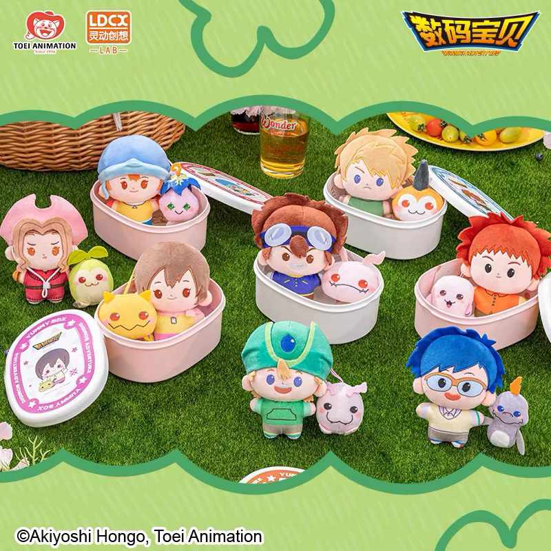[พร้อมส่ง ลดราคากล่องสุดท้าย กล่องบุบ] YUMMY BOX Digimon Lunch Box ...