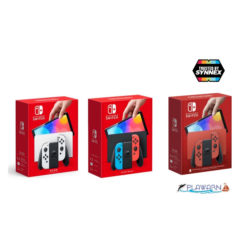 [ประกัน Synnex 18 เดือนแถมฟิลม์] Nintendo Switch : NINTENDO SWITCH รุ่น OLED พร้อมฟิลม์ กระจก ...
