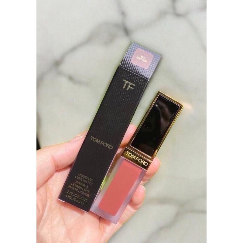 ลิปสติก TF Liquid Luxe Matte Lip 6ml. สี 122 Smitten | Shopee Thailand