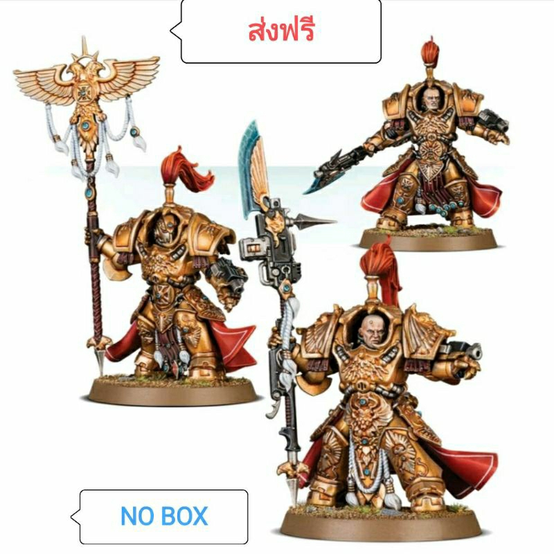 ALLARUS ×3 from BATTLEFORCE box ADEPTUS CUSTODES 40k WARHAMMER | Shopee ...