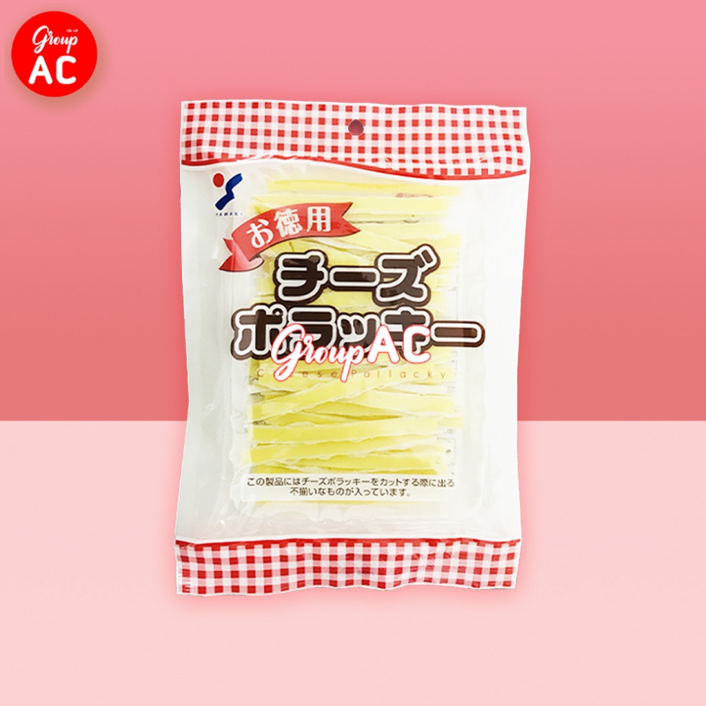 Yamaei Cheese Pollacky - ปลาเส้นสอดไส้ชีส 75 g. แวลู่แพ็ค ตรา ยามะเอ | Shopee Thailand
