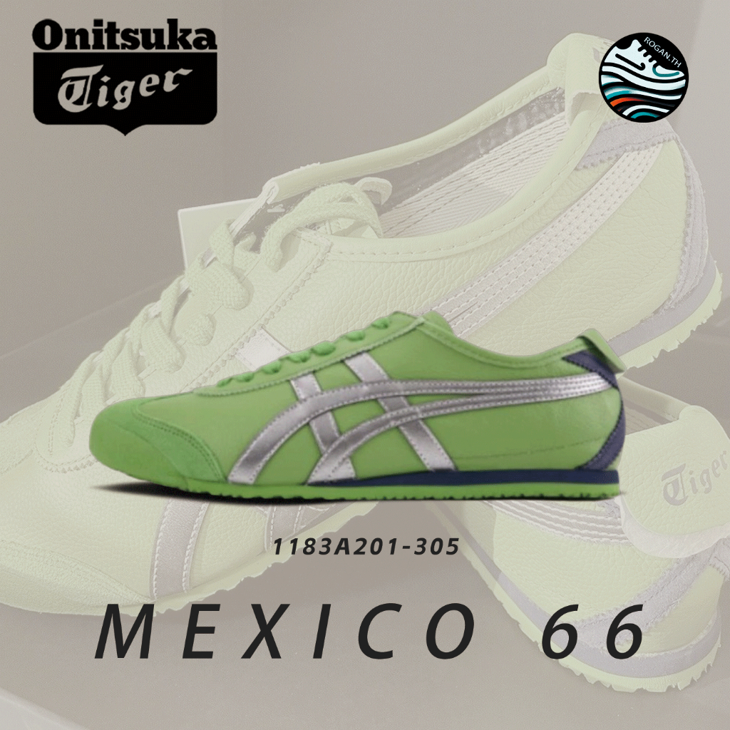 ของแท้100% Onitsuka tiger MEXICO 66 Tokuten รองเท้าลำลองพื้นนิ่ม ...