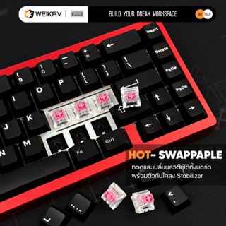 พร้อมส่งจากไทย (รับฟรีสวิตช์ 68 ชิ้น) WEIKAV Lucky65 Lucky 65 Barebone ...