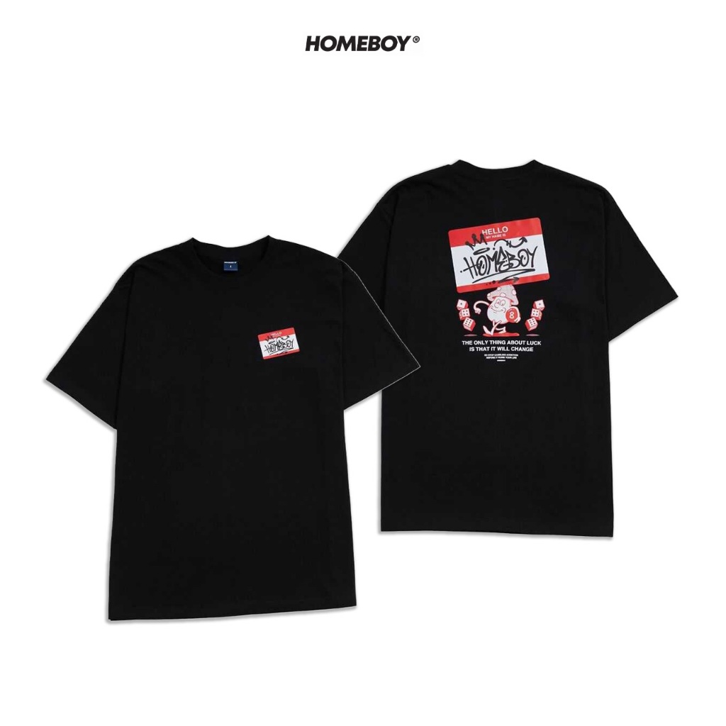 HOMEBOY เสื้อยืด Unisex ลาย MUCHROOM | Shopee Thailand