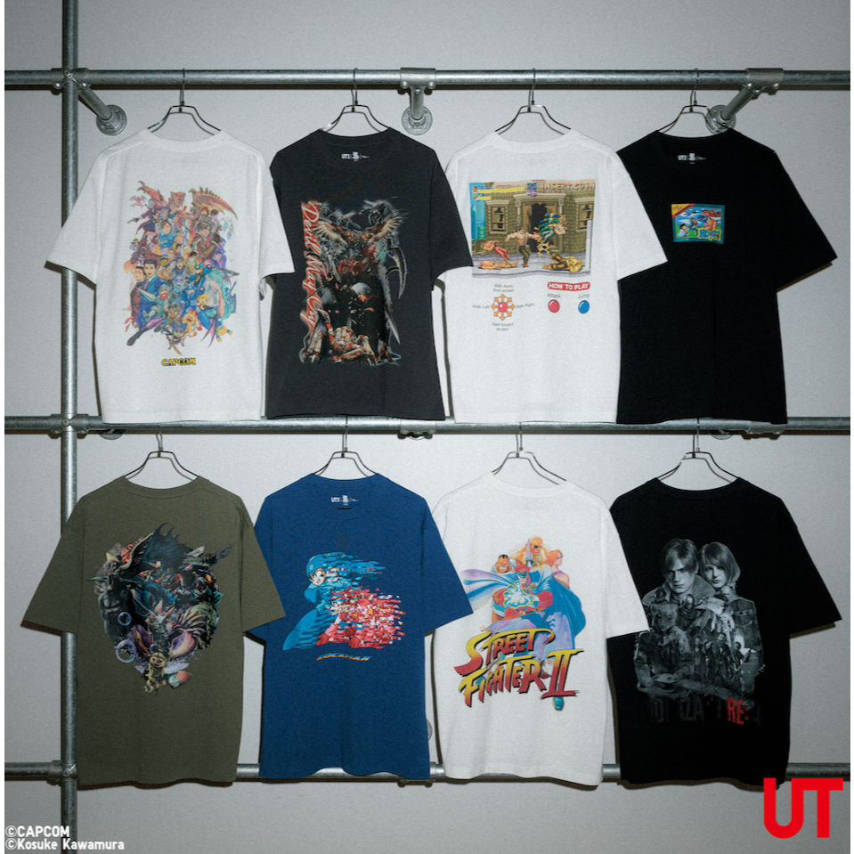 เสื้อยืด Uniqlo UT - Capcom 40th Size M ยูนิโคล แคปคอม มือหนึ่ง พร้อมจัดส่ง | Shopee Thailand