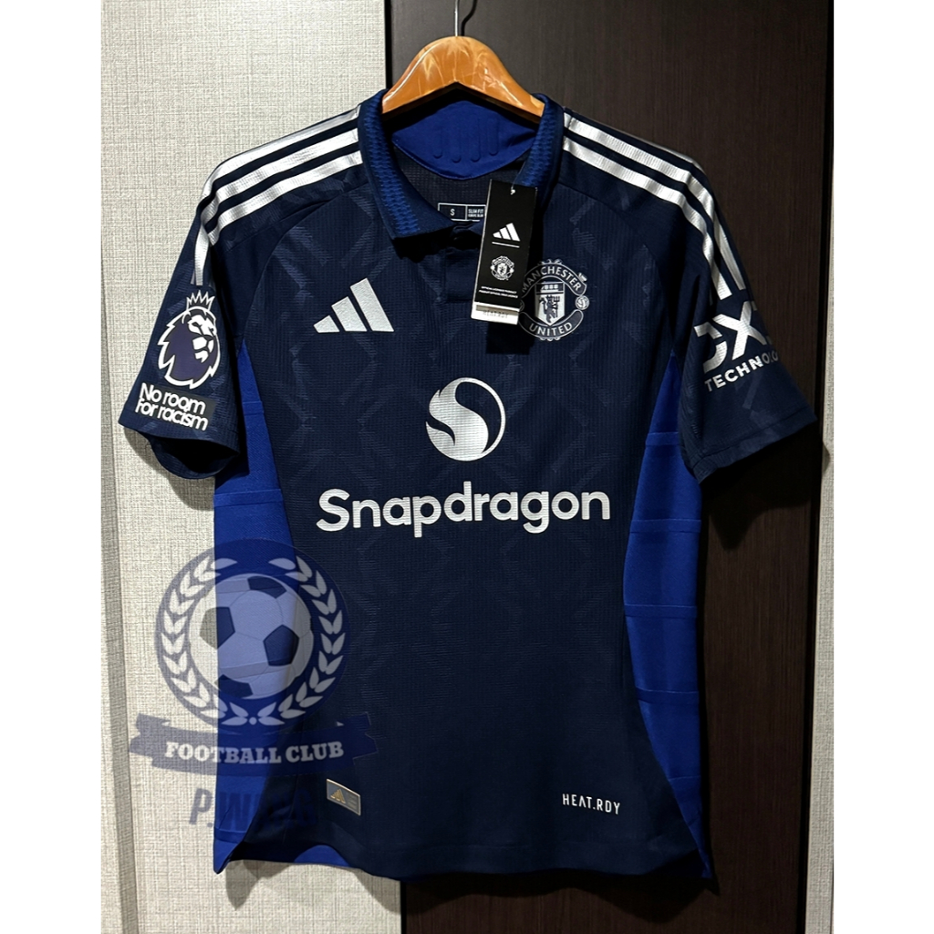 New!! เสื้อ Player แมนยู Away เยือน เกรดนักเตะ 2024/25 ฟลูออฟชั่น EPL ชื่อนักเตะ+พร้อมเบอร์ ...