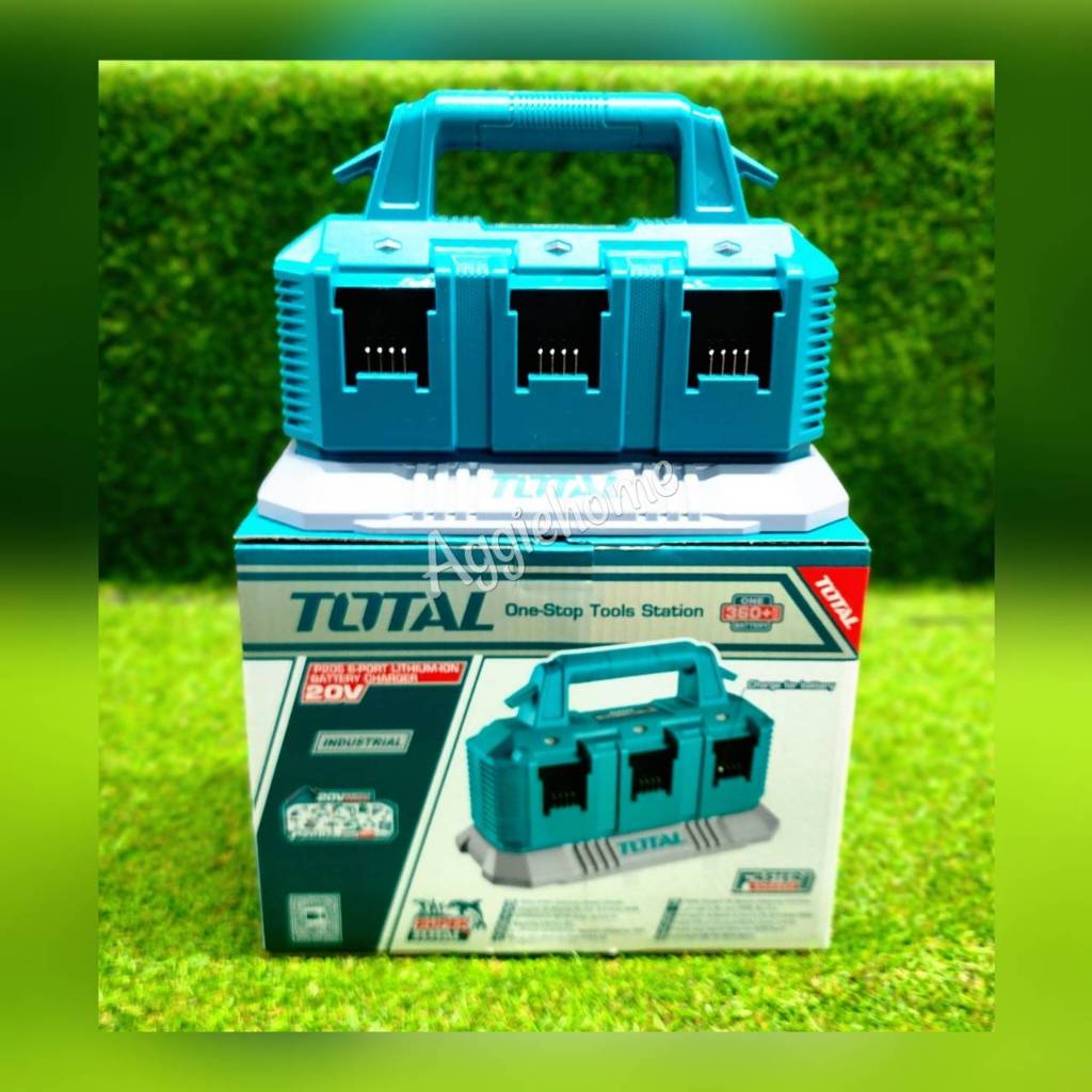 TOTAL แท่นชาร์จแบตเตอรี่ 6 ช่อง 20V. รุ่น TFCLI2064 ชาร์จแบตเตอรี่ 6 ...
