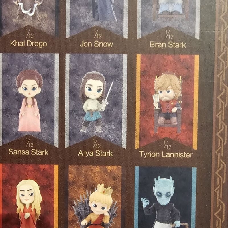 popmart game of thrones แม่มังกร jon snow sansa stark | Shopee Thailand