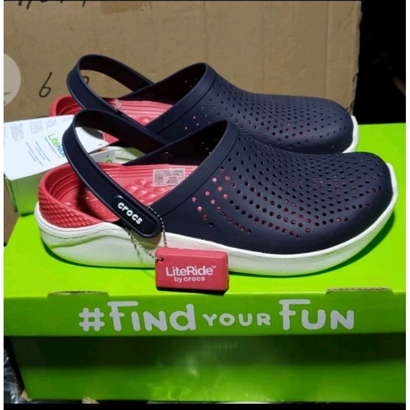 Crocs Lite Ride Clog รองเท้าแตะ แบบลำลอง มาใหม่สุดฮิต ใส่ได้ทุกเพศ มี ...