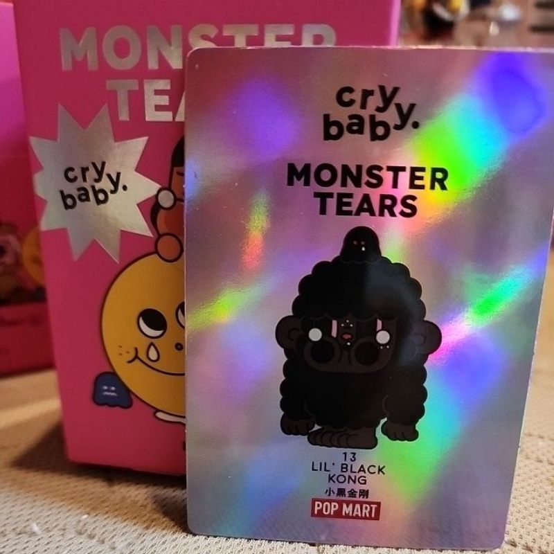 Crybaby monster tears แบบจุ่ม popmart arttoy พร้อมส่ง | Shopee Thailand