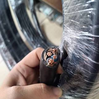 ของแท้100% YAZAKI สาย 0.6/1 kV CV-FD 4 x 10 sqmm. สาย CV FD สายไฟ 4แกน 4core 600/1000V 4Cx10 ...