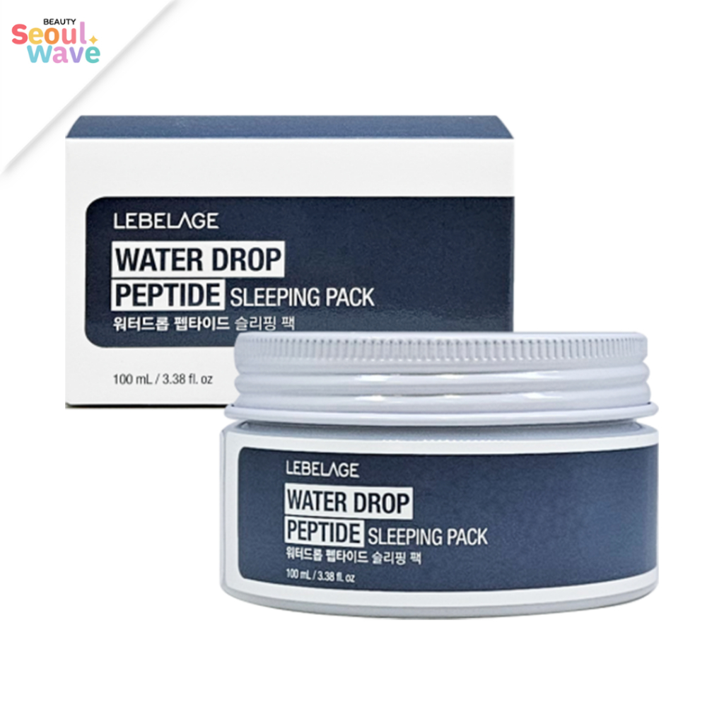 (พร้อมส่ง) LEBELAGE Water Drop Peptide Sleeping Pack ลีเบลเอจ วอเทอร์ดร ...