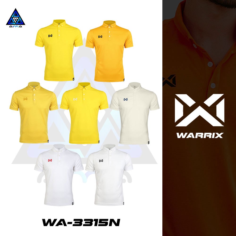 **ลดแล้วลดอีก30%** เสื้อ WARRIX รุ่น CLASSIC รหัส WA-3315N วาริกซ์ เสื้อโปโล WARRIX ชายและหญิง ...