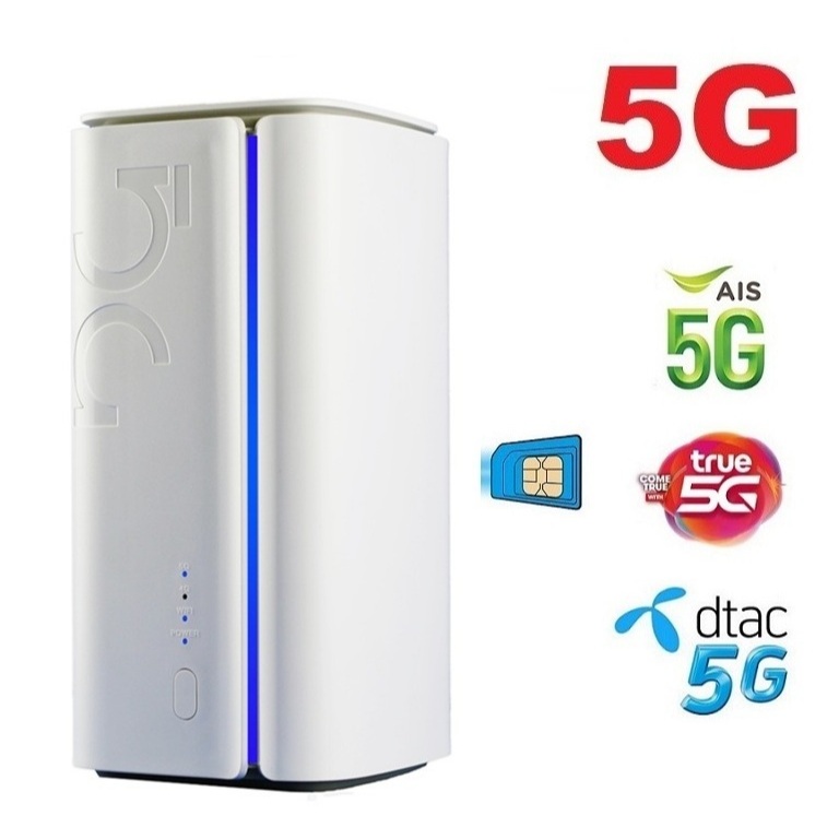5G WiFi Router 5G เราเตอร์ ใส่ซิม รองรับ 5G 4G AIS DTAC TRUE NT No ...