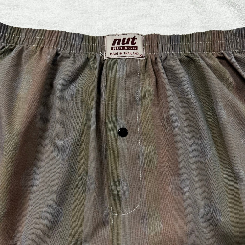 ลาย X292 บ๊อกเซอร์ (SIZE XL) Nut Boxer ผ้าเชิ้ต ไม่มีตะเข็บ ผ้าคอตตอน ...