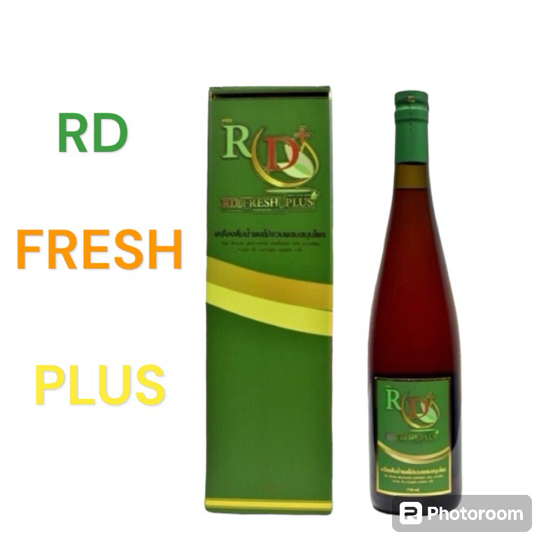 RD เอนไซม์น้ำผลไม้ดิบสกัดเย็นสูตรเข้มข้น อาดี RD FRESH PLUS มีเก็บเงินปลายทาง | Shopee Thailand