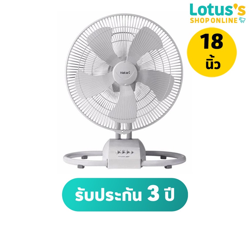 ฮาตาริ พัดลม อุตสาหกรรม 18 นิ้ว (คละสี) รุ่น HC-I18M5 HATARI INDUSTRIAL ...