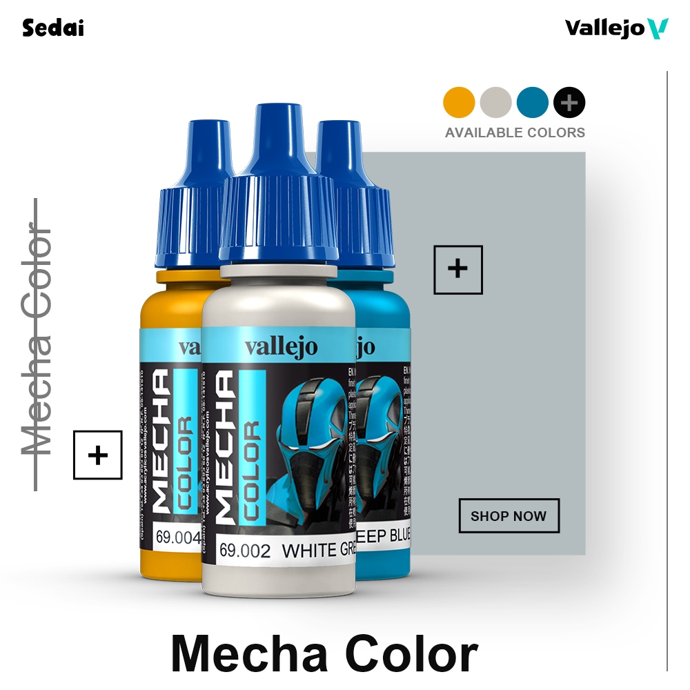 [Vallejo] Mecha Color 17ML. (Color) | Shopee Thailand