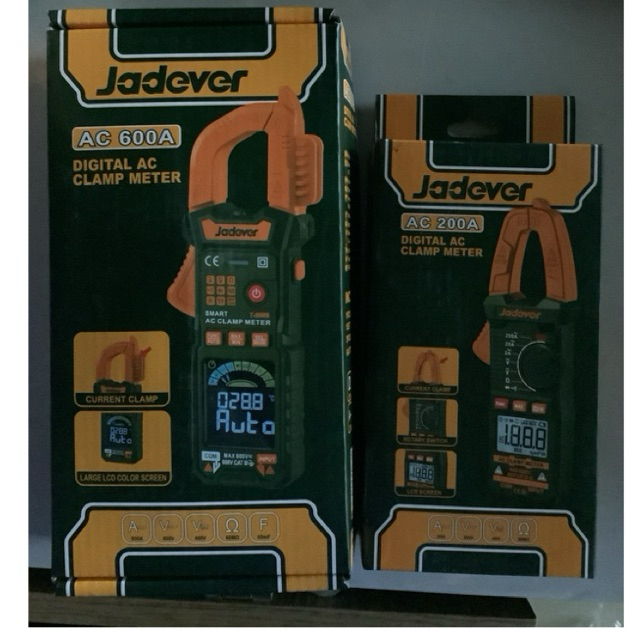 JADEVER ดิจิตอล แคลมป์มิเตอร์ รุ่น JDDM6501 และ JDDM6505 Digital AC ...